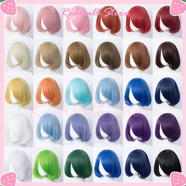 Anime Hair Color Chart