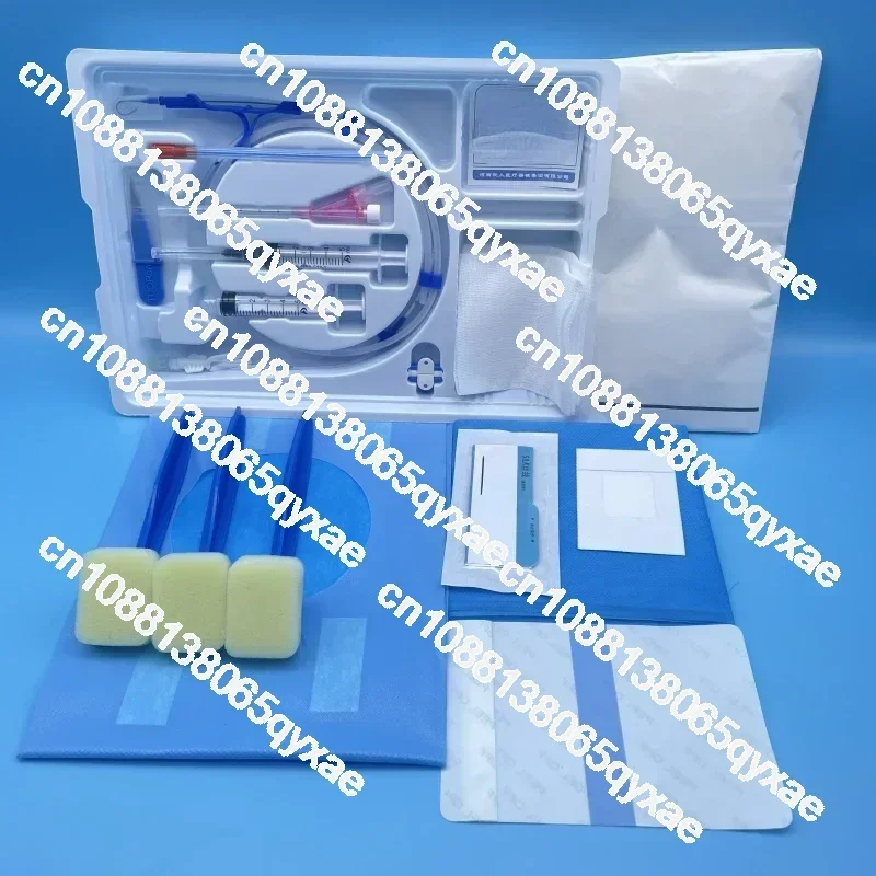 Disposable-central-venous-catheter-kit-with-single-lumen-double-lumen ...