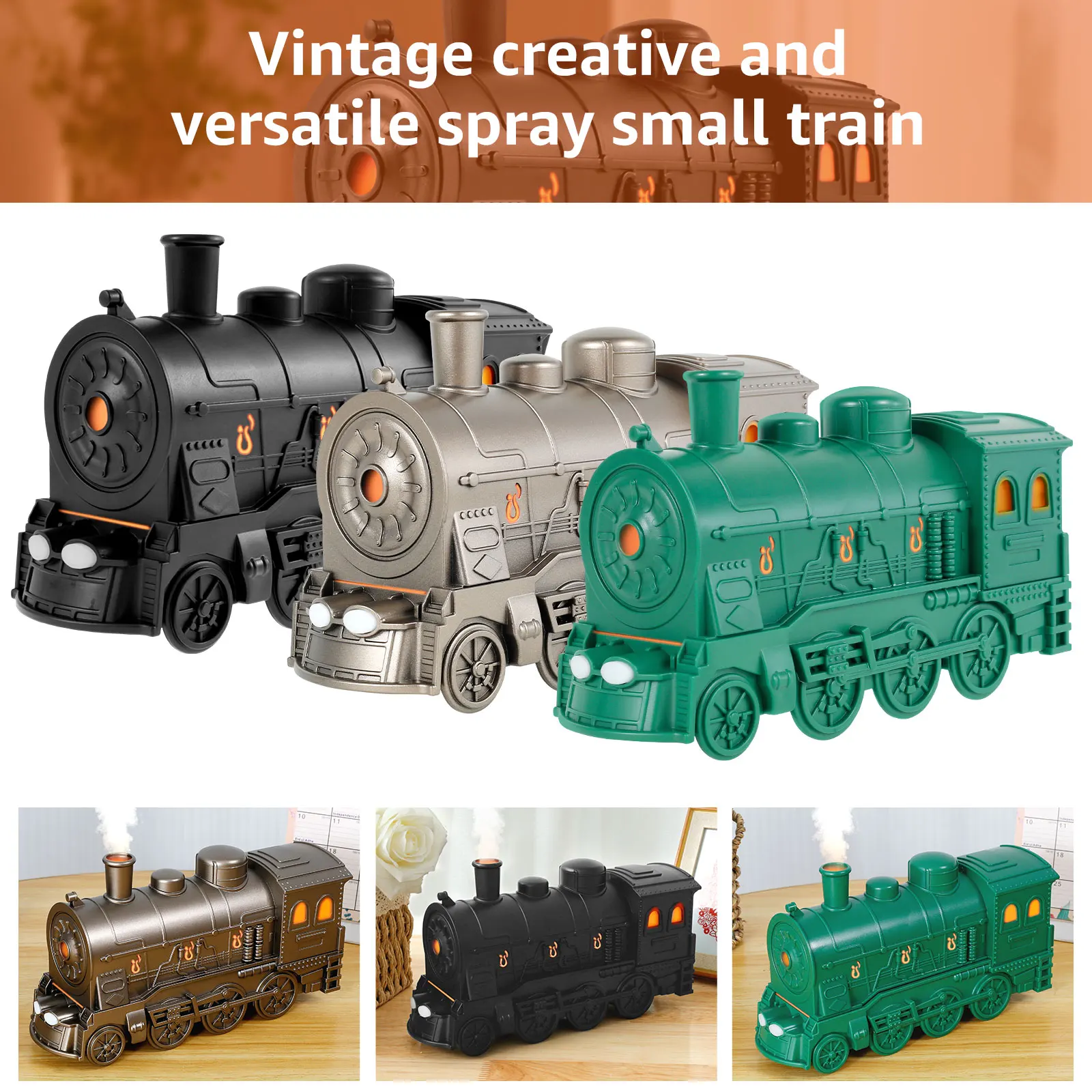 300ML-Mini-Air-Humidifier-Aroma-Steam-Train-Essential-Oil-Diffuser-For ...