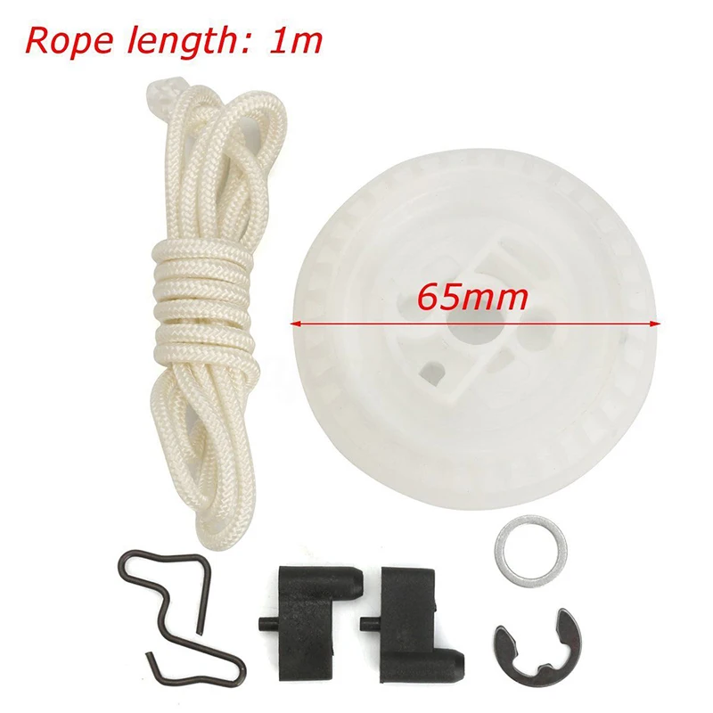 Recoil Starter Rope Pulley & Pawl Set For Stihl 017 019 021 023 025 ...