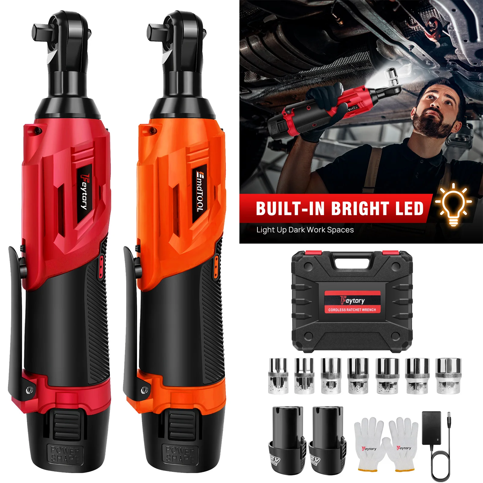 DayPlus-3-8-Cordless-Electric-Ratchet-Wrench-12V-Power-Ratchet-Tool ...