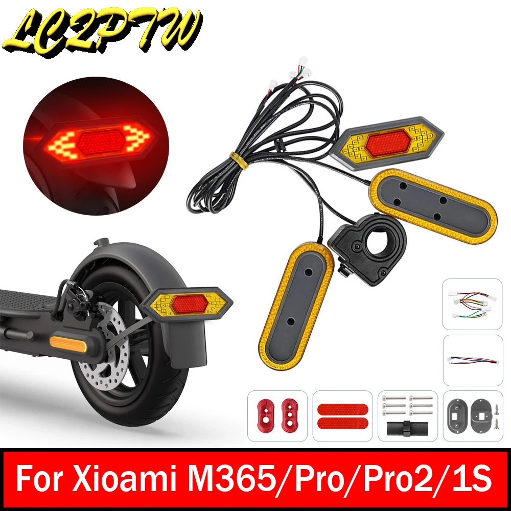 LED-E-Scooter-Turn-Signal-Indicator-Blinkers-for-Xiaomi-Mijia-M365-PRO ...