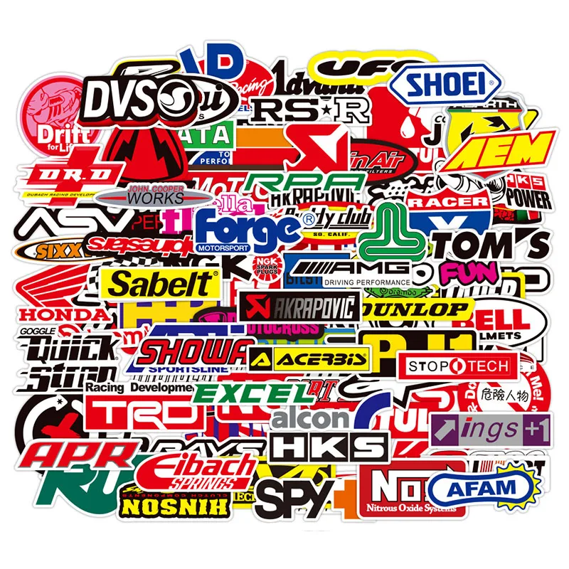 Race Bike Stickers