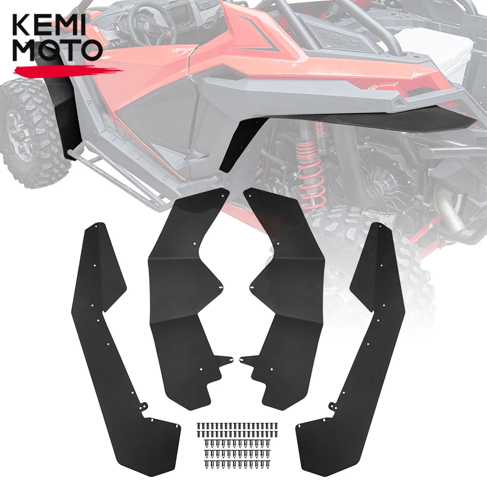 UTV-KEMIMOTO-Front-Rear-Fender-Flares-Kit-Mud-Flaps-Compatible-with ...
