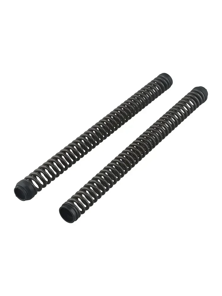 2pcs-Bicycle-Front-Fork-Shock-Absorber-Spring-Coil-Spring-For-MTB-Bike ...