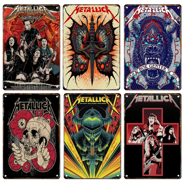 Vintage Metallica Poster