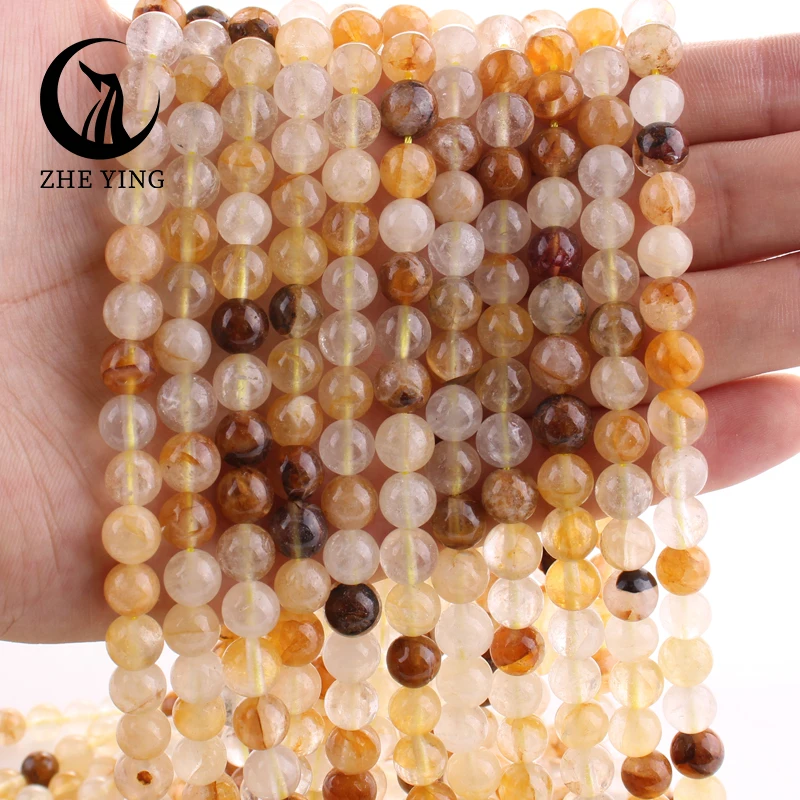 Contas-de-Pedra-Naturais-para-Fazer-J-ias-Espa-ador-Redondo-Solto ...