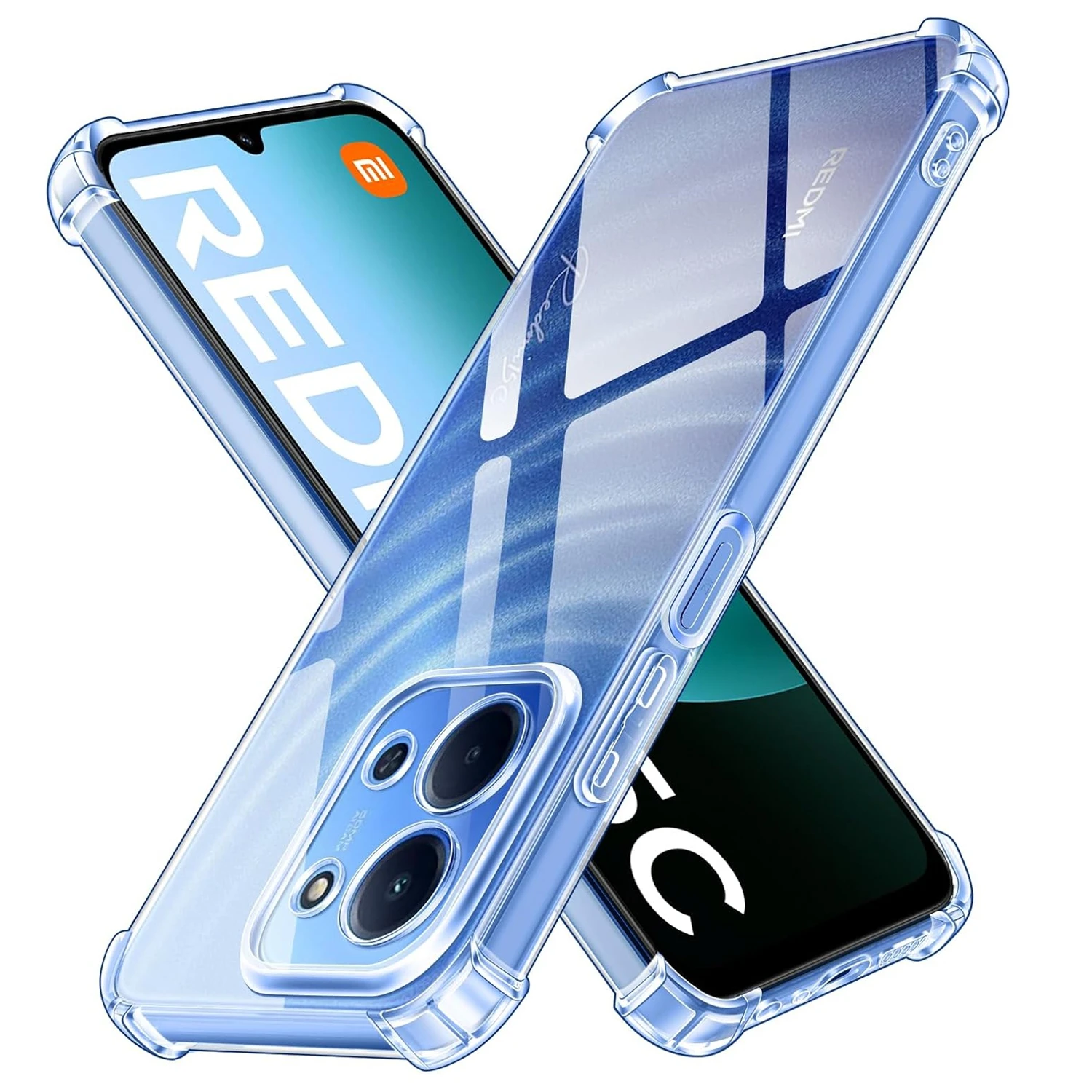 Funda transparente de TPU para Xiaomi Poco C85, funda protectora de ...