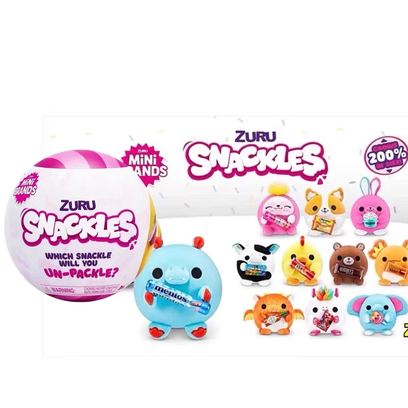 New-Surprise-Doll-Zuru-Snackles-Series-1-Series-2-Super-Soft-Plush ...