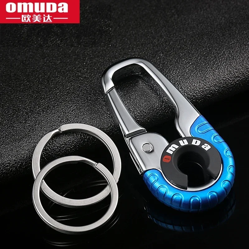 OMUDA Outdoor Car Keychain with Rustproof Steel Buckle, Heavy Duty ...