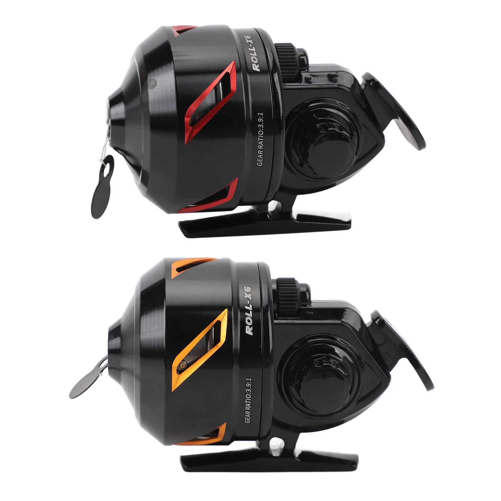 Closed Face Fishing Reel 3+1 Bearing 3.9:1 Gear Ratio Smooth High Speed ...