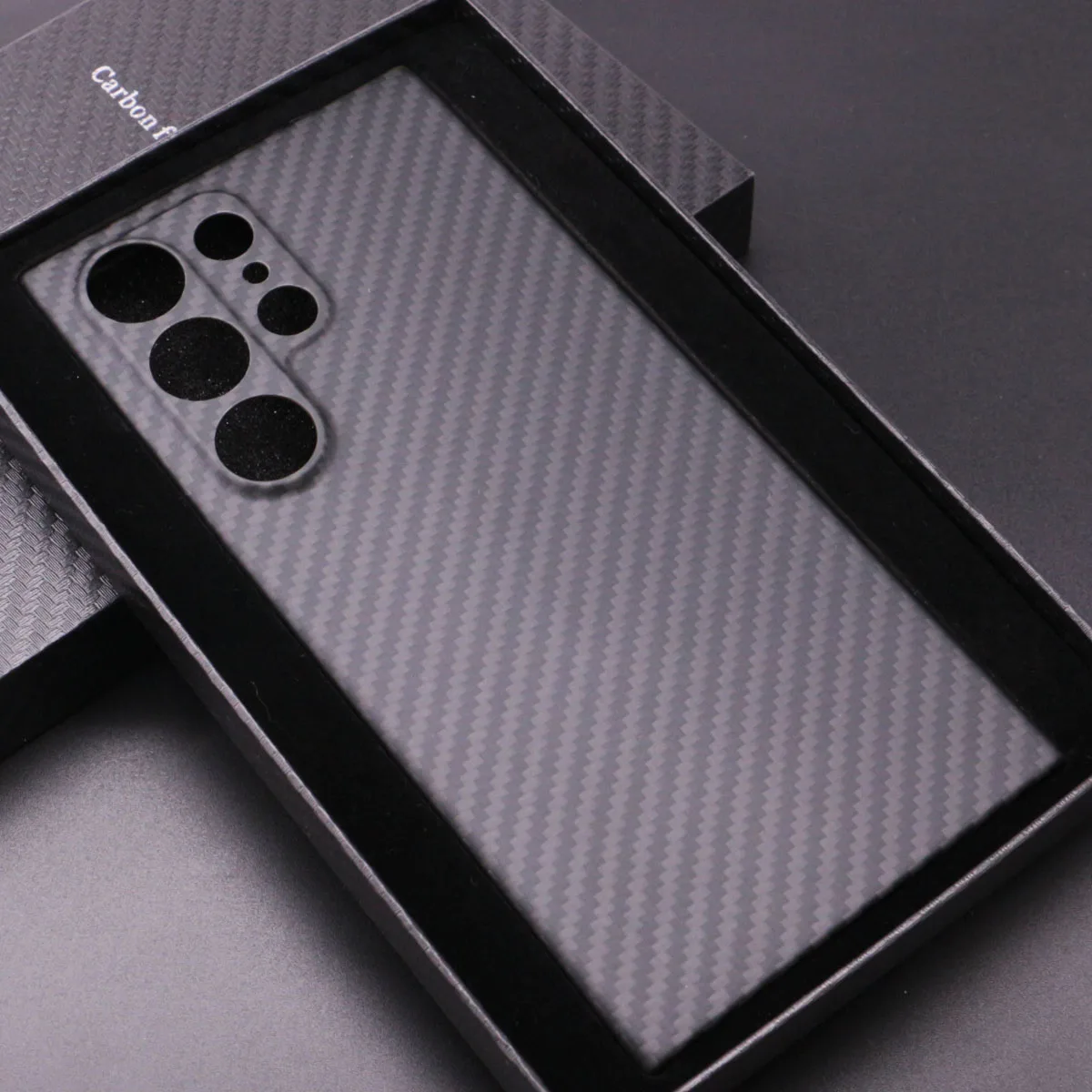 Carbon-Fiber-Lens-Protection-Case-for-Samsung-Galaxy-S24-Ultra-Plus-Ultra-thin-Aramid-Fiber ...