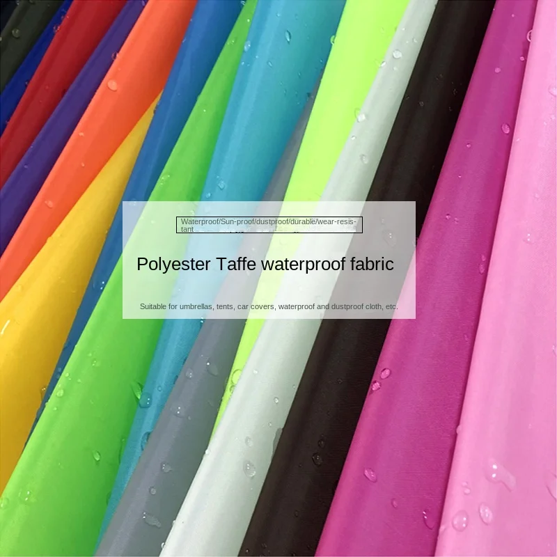 Solid Color Rainproof Fabric Umbrella Tent Cloth Shower Curtain Ash ...