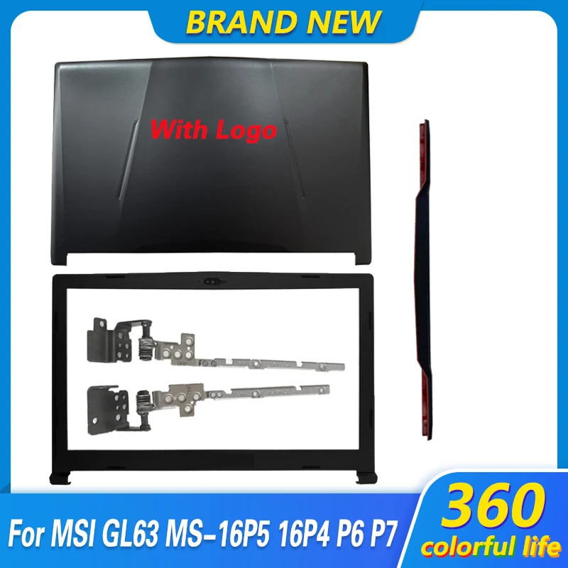 New For Msi Gl63 Ms-16p4 P6 P7 Laptop Lcd Back Cover/front Bezel/hinges ...