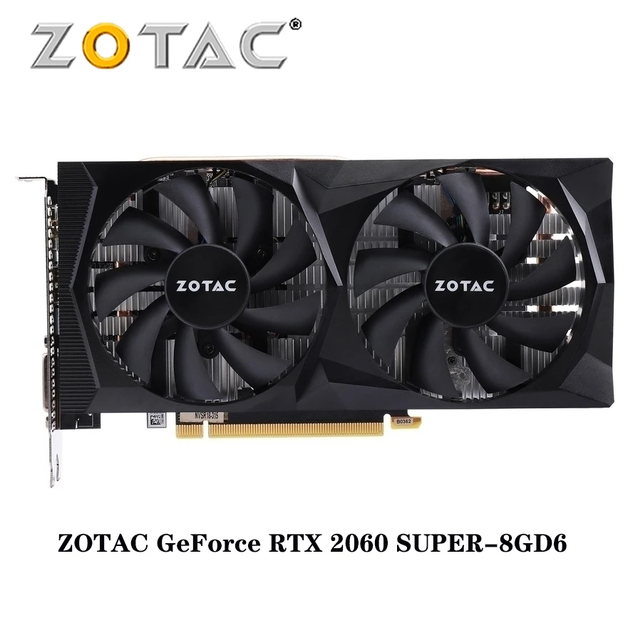 Used Zotac Rtx 2060 Super 8gd6 Graphic Cards Gpu Map For Nvidia Rtx 20 ...