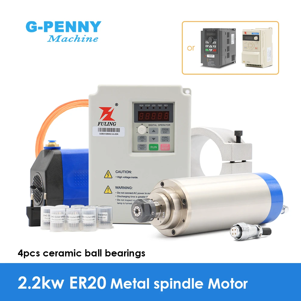 Professional Metal working spindle 2.2kw spindle motor for iron,copper ...