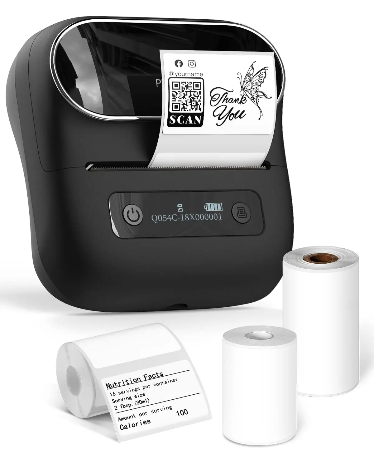 Phomemo-M220-Label-Printer-Mini-Thermal-Bluetooth-Barcode-Label-Maker ...