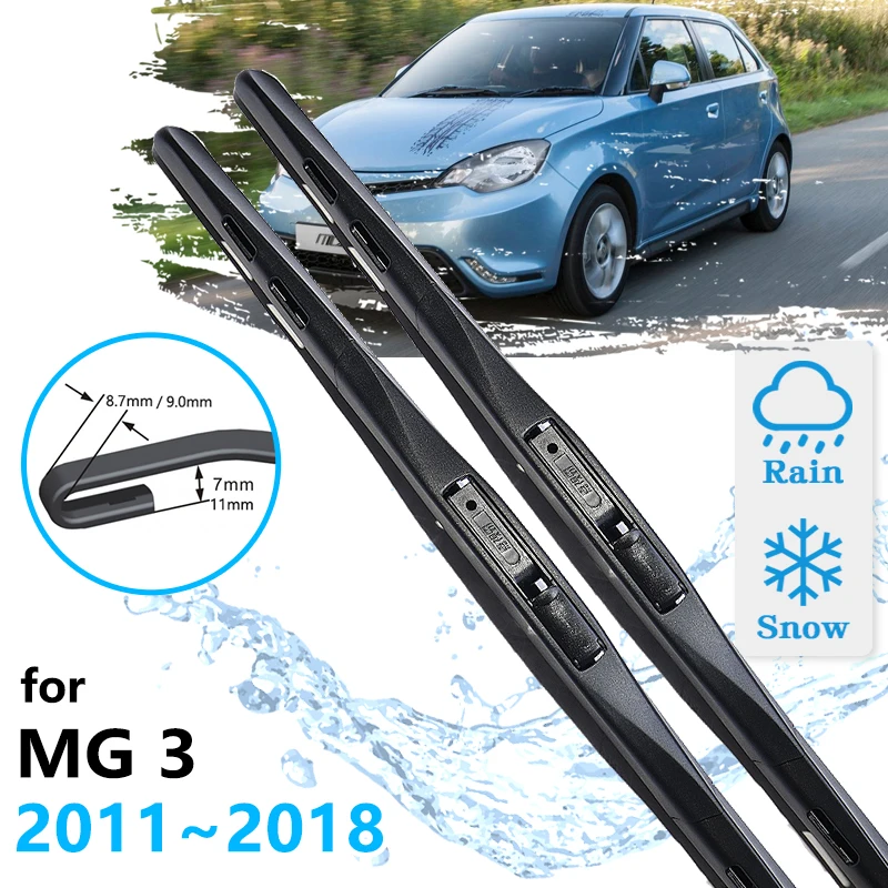 Car-Front-Wiper-Blades-For-MG-3-MG3-2011-2012-2013-2014-2015-2016-2017 ...