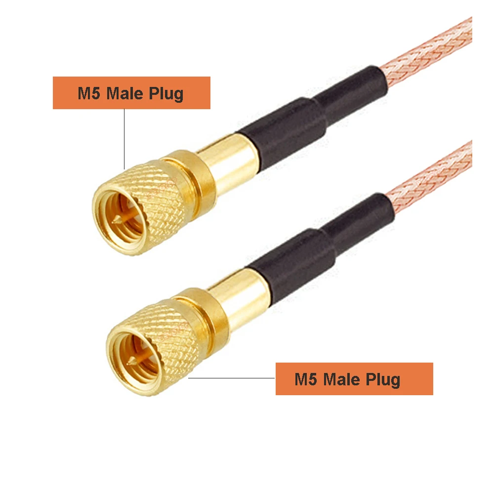 RG316 Cable L5 M5 Male to M5 Male/Female 50Ohm RG-316 RF Coaxial ...