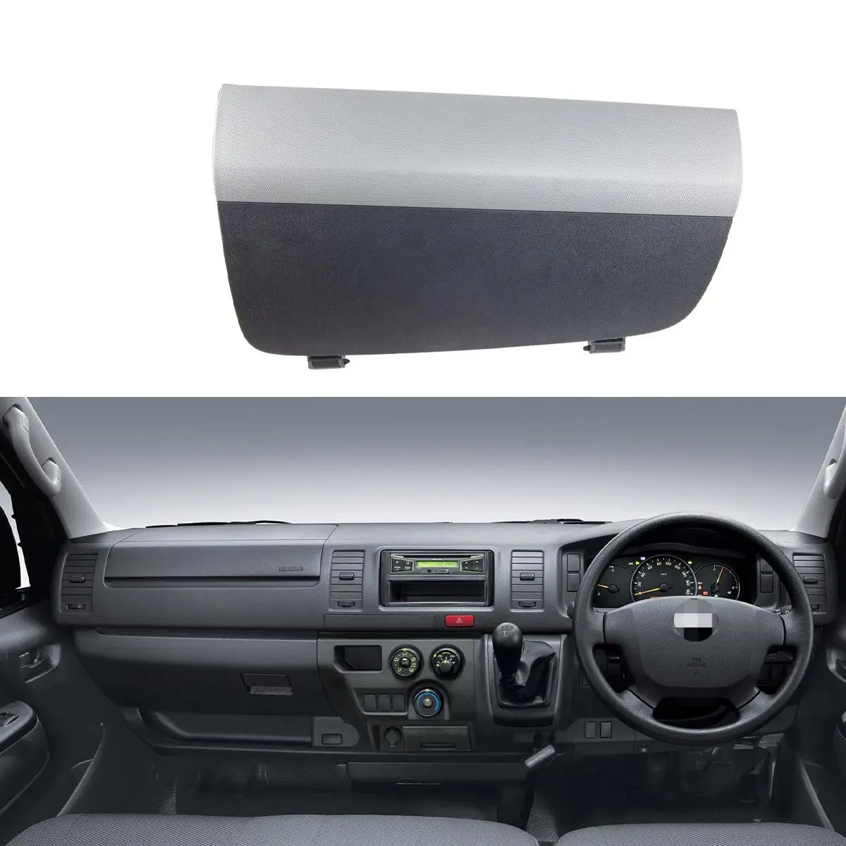 Right-Driver-Side-Dashboard-Airbag-Cover-Narrow-Body-For-Toyota-Hiace ...