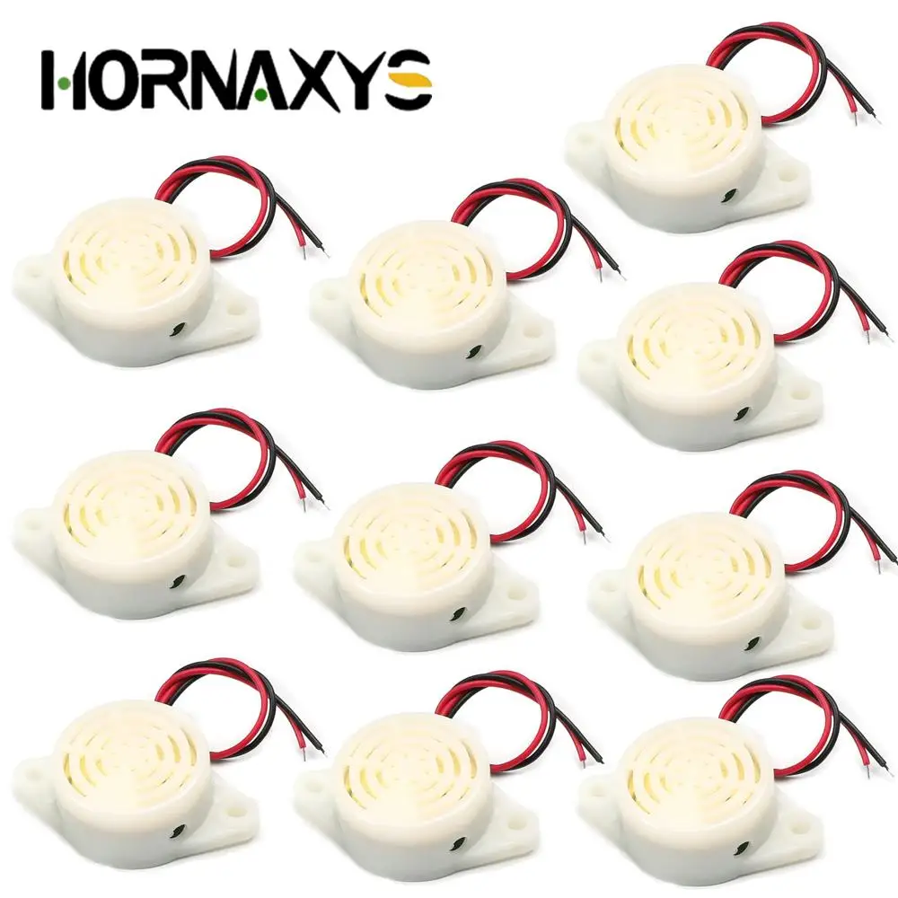 5-10PCS-95DB-High-decibel-DC-3-24V-12V-Electronic-Buzzer-Beep-Alarm ...