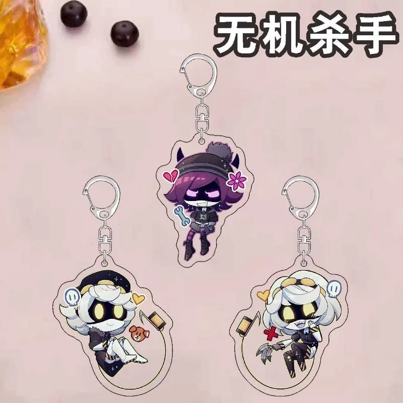 Anime-KeyChain-Women-Murder-Drones-Key-Chain-for-Men-Uzi-Doorman-Key ...
