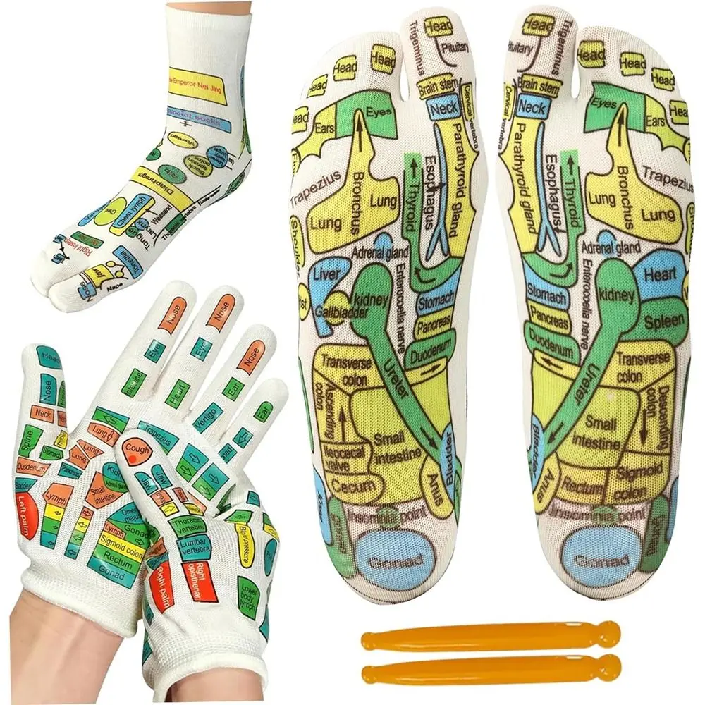 with-Massage-Tool-Acupressure-Reflexology-Socks-Relieve-Tired-Feet-Foot ...