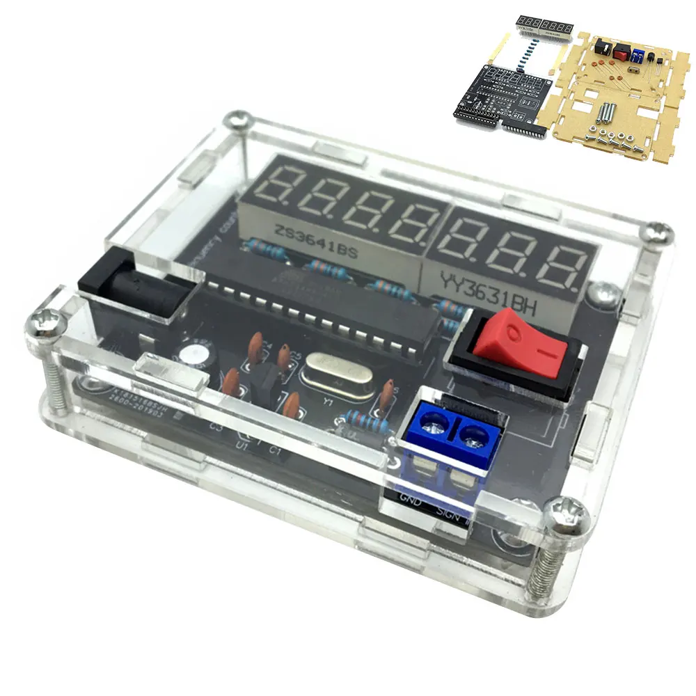 10MHz-Frequency-Meter-Frequency-Counter-AVR-Frequency-with-Shell-Counter-Cymometer-Frequency ...