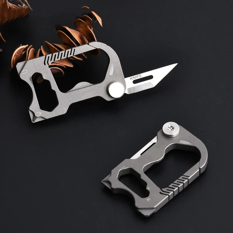 Titanium-Alloy-Folding-Pocket-Knife-Buckle-Multifunctional-Bottle ...