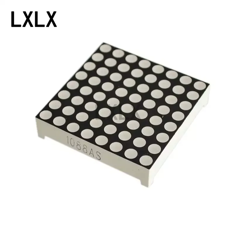 10PCS 1,9 MM/3MM/3,75 MM 8X8 8*8 Rote Led Dot Matrix Display Gemeinsame ...