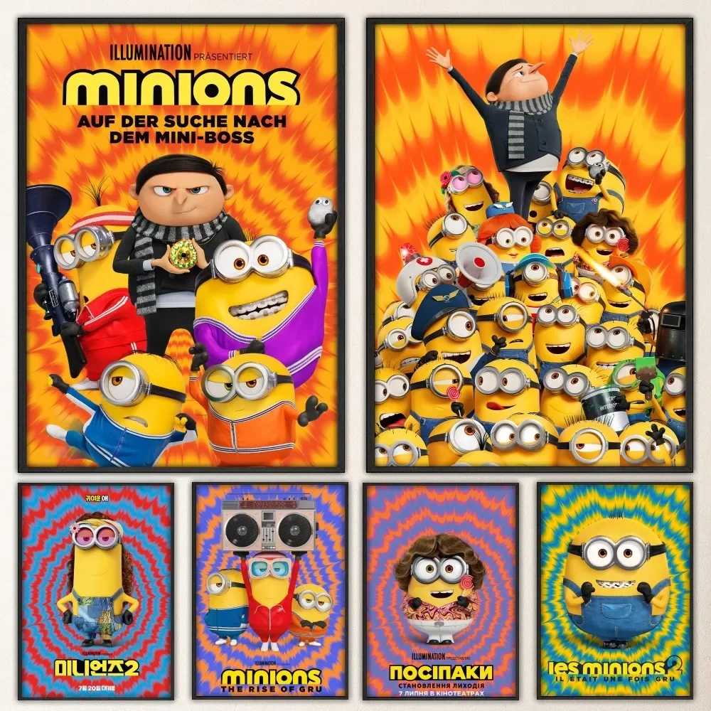 Lovely-Cute-M-Minions-Cartoon-Poster-Prints-Poster-Wall-Painting ...