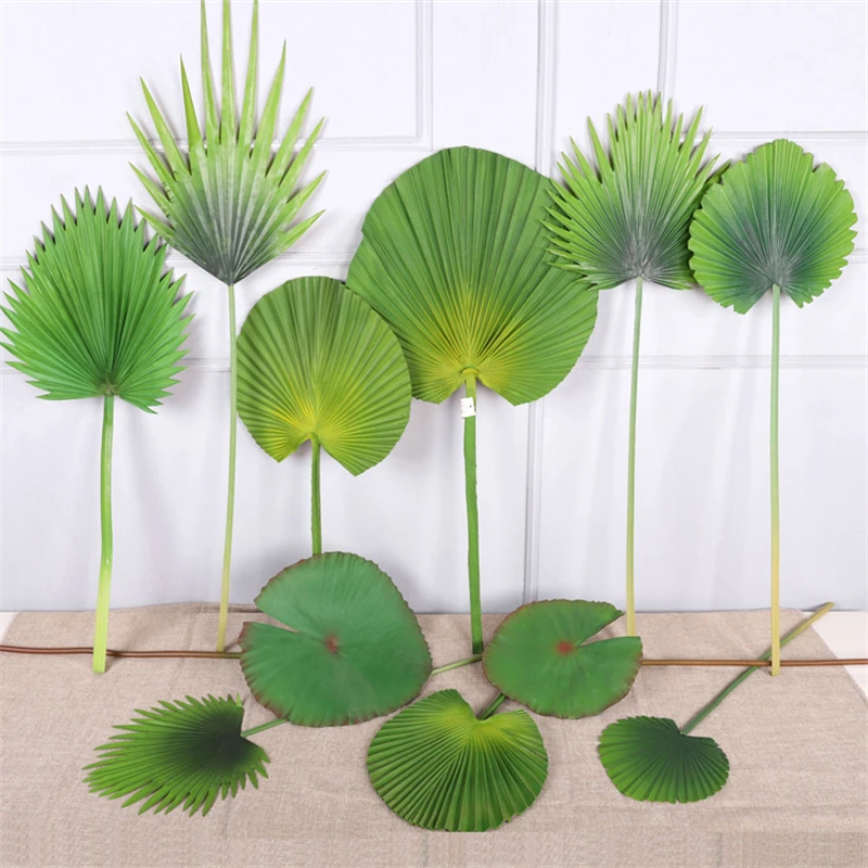 Simulation-fan-sunflower-leaf-feel-Pu-fan-leaf-big-leaf-lotus-fan-leaf ...