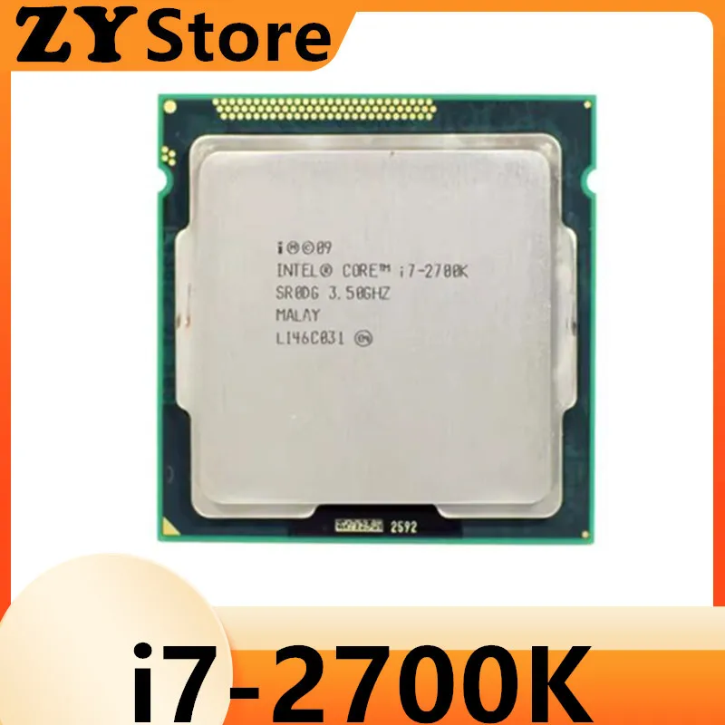 intel Core For i7 2700K I7-2700K 3.5GHz quad-core LGA 1155 CPU SR0DG i7 ...