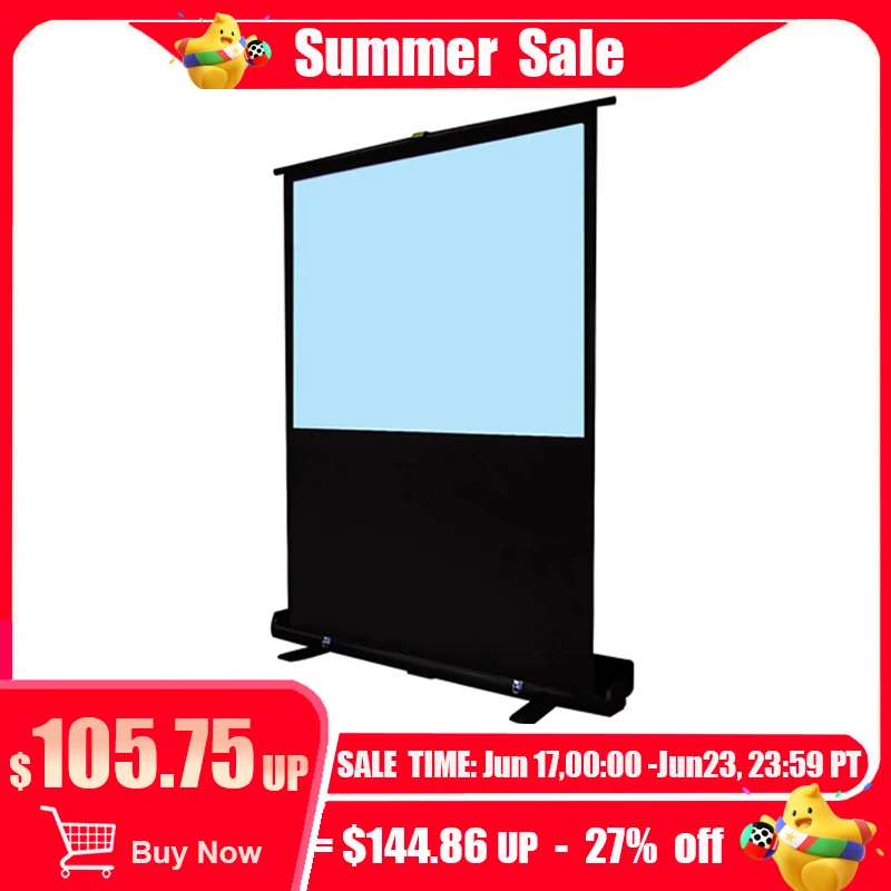 Popular-72-100-Inches-16-9-Portable-Floor-Standing-Projection-Screen-Pull-Up-Projector-Curtain ...