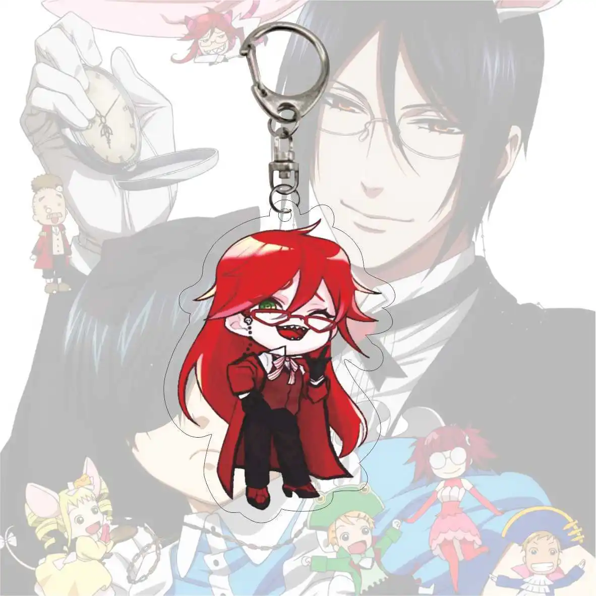 Black Butler Grell Chibi