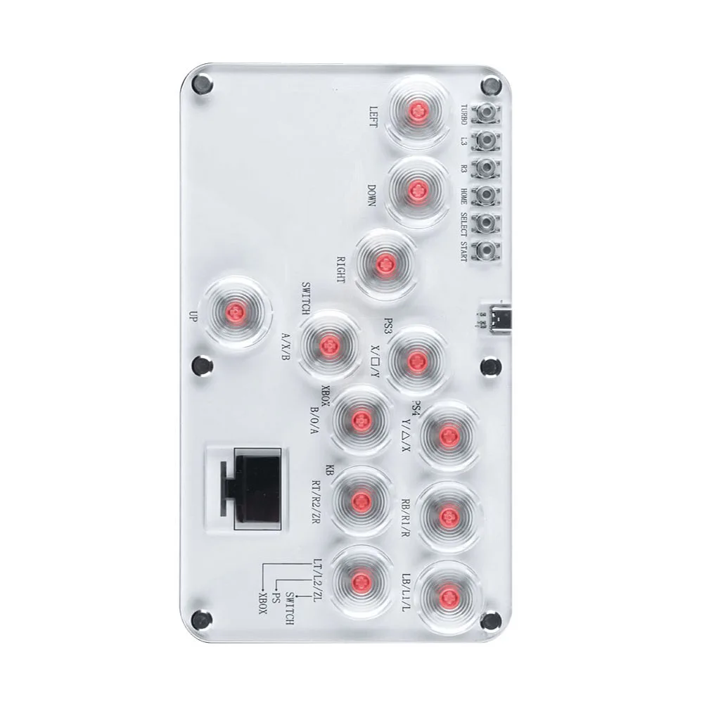 Arcade-Joystick-12Keys-All-Button-Leverless-Controller-Fight-Sticks ...