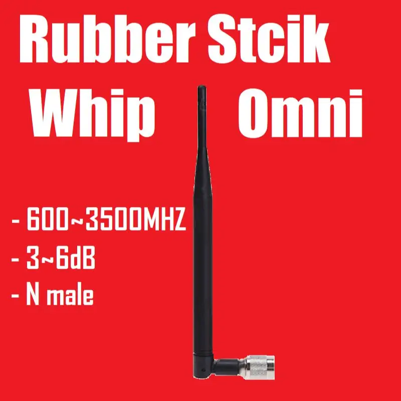 Whip Omni Antenna rubber stick 360 degree omnidirectional indoor for ...