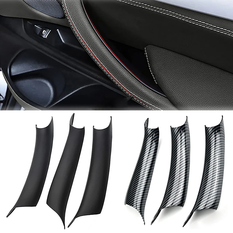 3Pcs/Set car Interior Door Pull Handle Cover Fit For BMW X5 F15 2014 ...