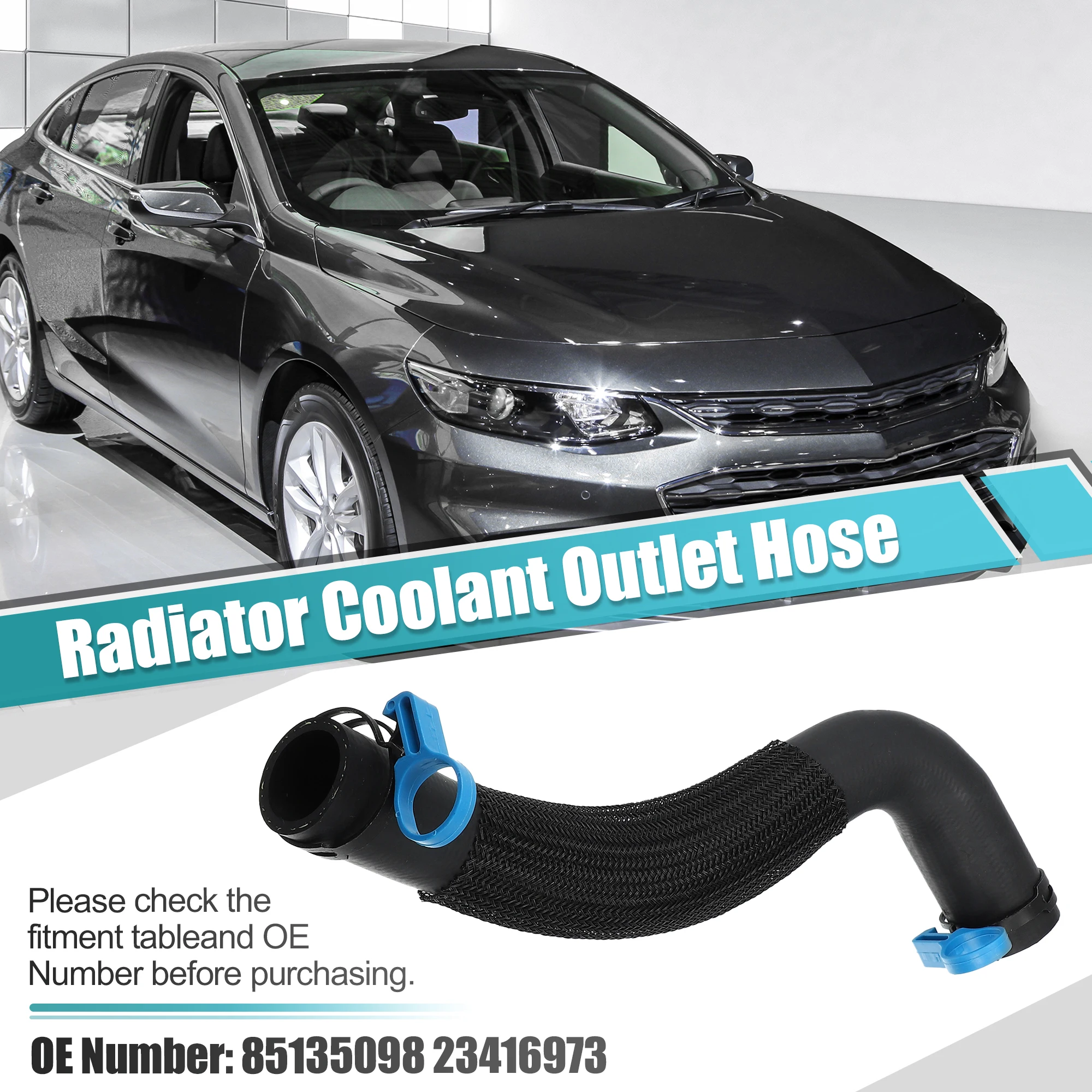UXCELL-23416973-Car-Radiator-Coolant-Hose-Lower-for-Chevrolet-Malibu ...