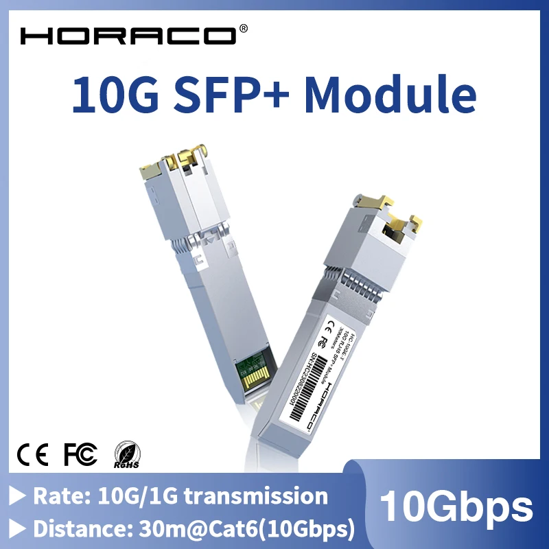 Horaco-10G-Sfp-Module-10gbe-Koperen-Sfp-Modules-Optische-Poort-Draaien ...