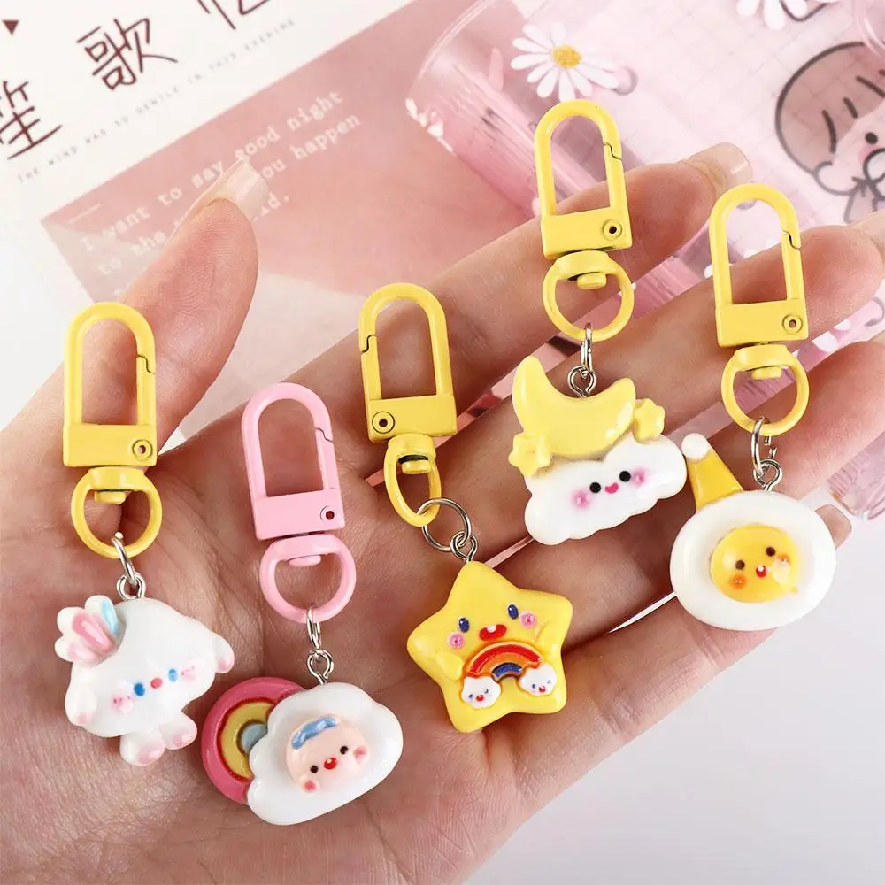 Cartoon-Kawaii-Keyring-For-Women-Handbag-Bag-Charm-Pendant-Key-Chains ...