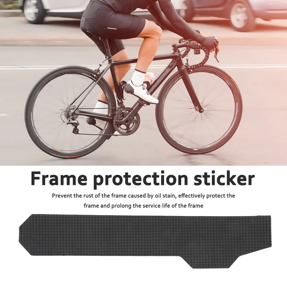 Bike Chain Sticker Self Adhesive Bicycle Frame Protector Chain Guard ...