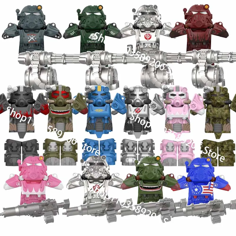 Hot-Game-Anime-Cartoon-Bricks-T60-Mechs-Soldiers-MOC-Mini-Action ...