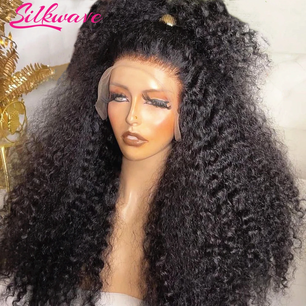 Perruque-Lace-Front-Wig-naturelle-boucl-e-cheveux-humains-Deep-Wave ...