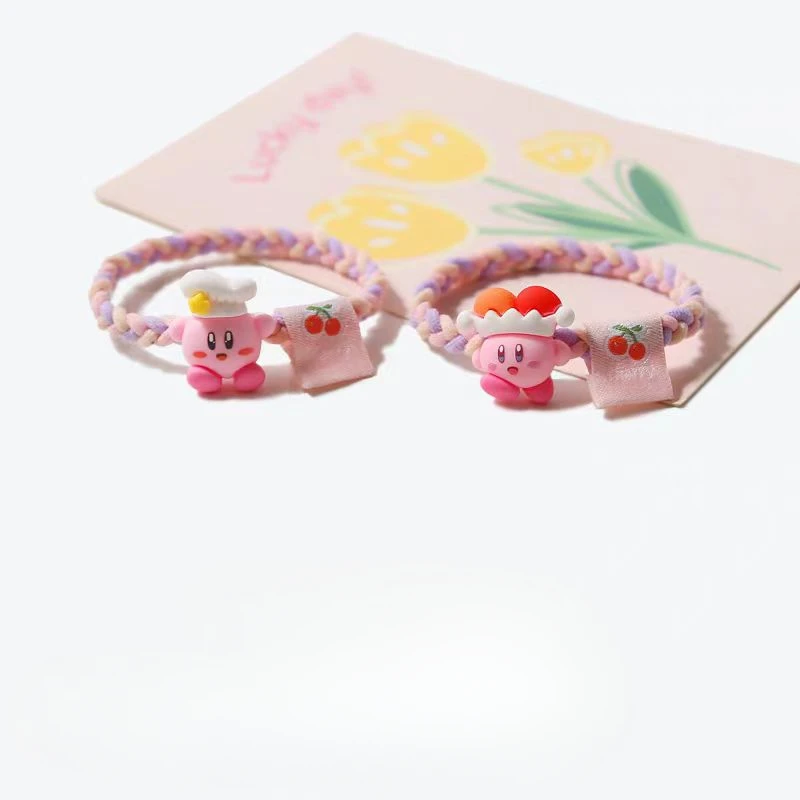 Kirby-Head-Rope-Hot-Game-Hair-Cute-Girl-Anime-Couple-Small-Rubber-Band ...