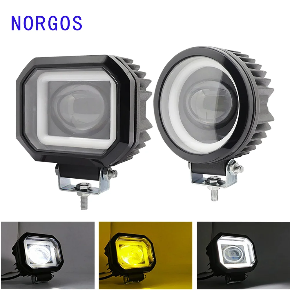 NORGOS-luces-Led-antiniebla-para-coche-y-cami-n-Barra-superbrillante ...