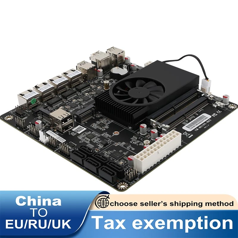 N5105/n6005nas Demon Board / Six Sata3.0/ Dual M.2/itx/ Four I226-v ...