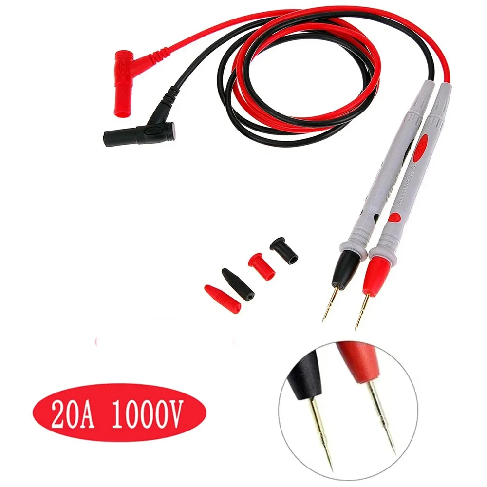 Multimeter-Test-Leads-Universal-Cable-AC-DC1000V-20A-10A-CAT-III ...