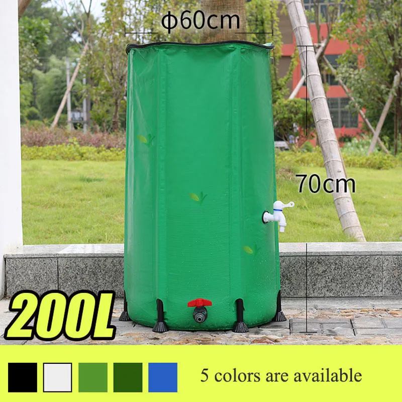 VOKANDA-200-Liter-50-Gallon-Water-Collector-Tank-Collapsible-Bucket ...