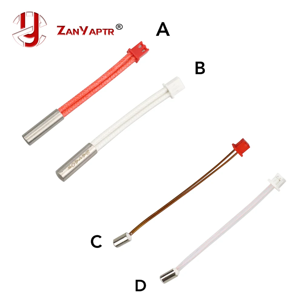 CREALITY 3D Printer Parts Heating Tube Kit Thermistor Kit 24V 40W For ...